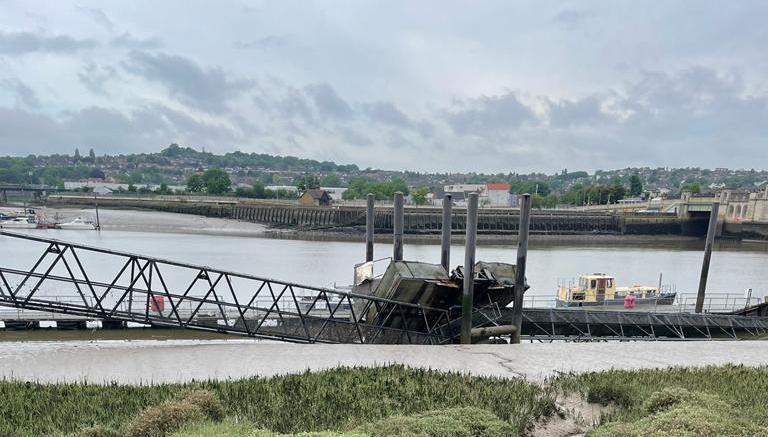Rochester Pier collapse – Medway and Swale Boating Association