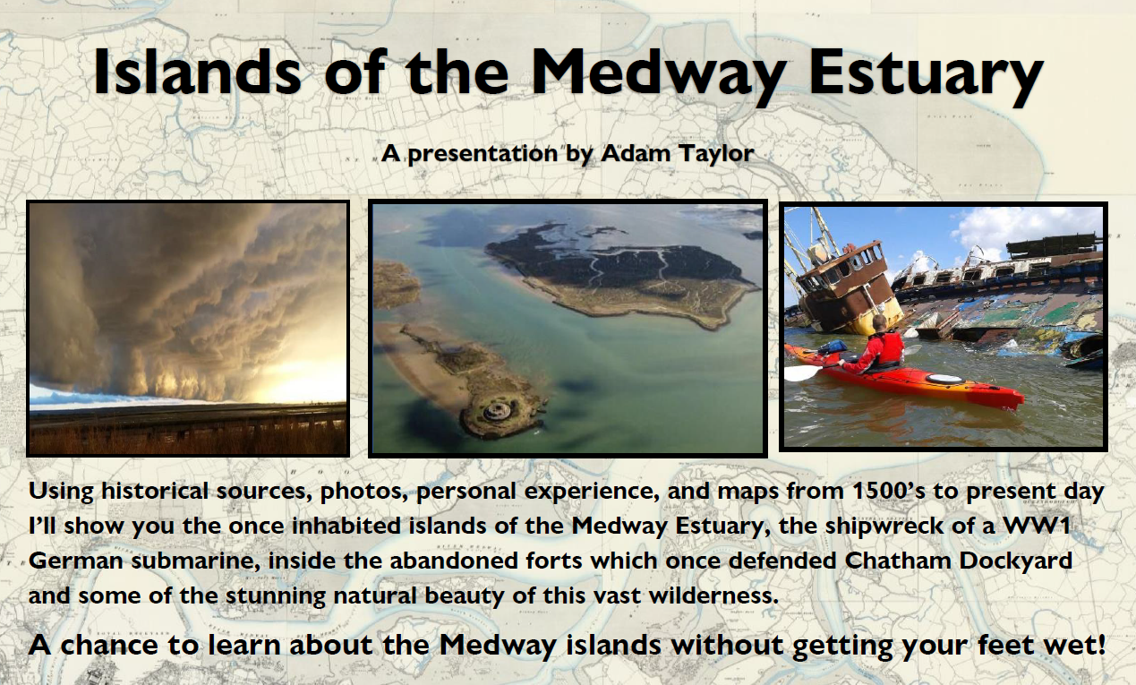 MSBA Talk: Medway Islands by Adam Taylor, Fri 13 Jan, 7 for 8pm ...