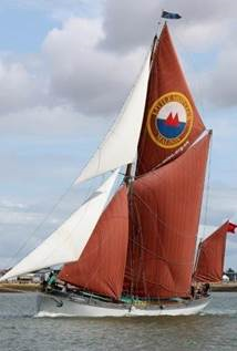 Sail on Blue Mermaid in the Medway Barge Match, 27 May – Medway and ...